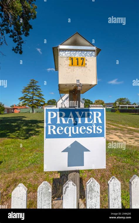 Prayer Request Box Outside The St Stephens Presbyterian Church In