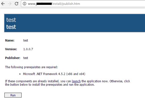 C Clickonce Application Stopped Working When I Added Record