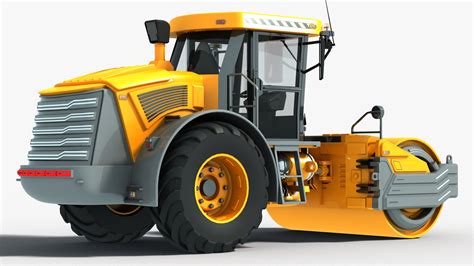 3d Smooth Wheel Roller Compaction Model Turbosquid 2248232