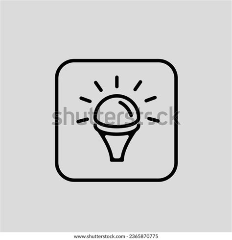 flash light app icon png stock vector royalty free 2365870775