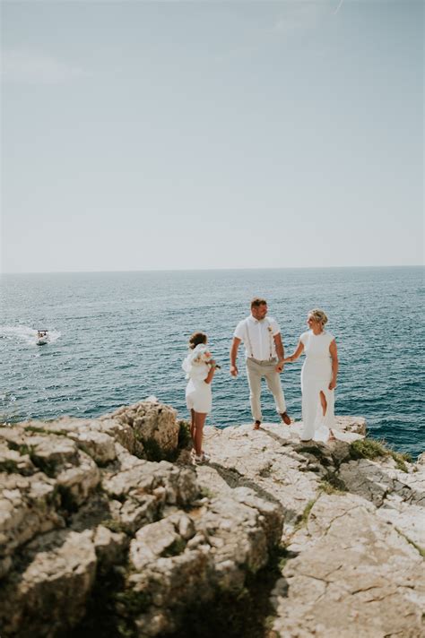 Quaint And Casual Seaside Croatian Wedding