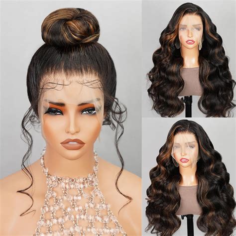 Ownmehair 360 Lace Front Wigs Human Hair 210 Density Hd