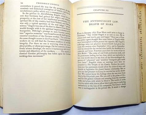 Friedrich Engels A Biography Gustav Mayer 1st Us Edition 1936 Hard