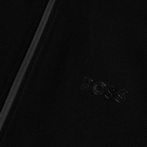 Boss Mens Skaz Mirror Short Sleeve Zip Hoodie Frasers