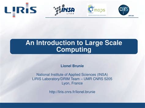Ppt An Introduction To Large Scale Computing Powerpoint Presentation Id9171398