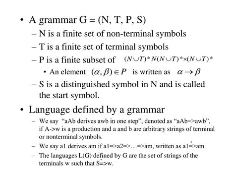 Ppt Chapter 4 Syntax Analysis Powerpoint Presentation Free Download