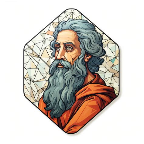 Premium Photo Pythagorean Theorem Sticker Geometric Perfection On A