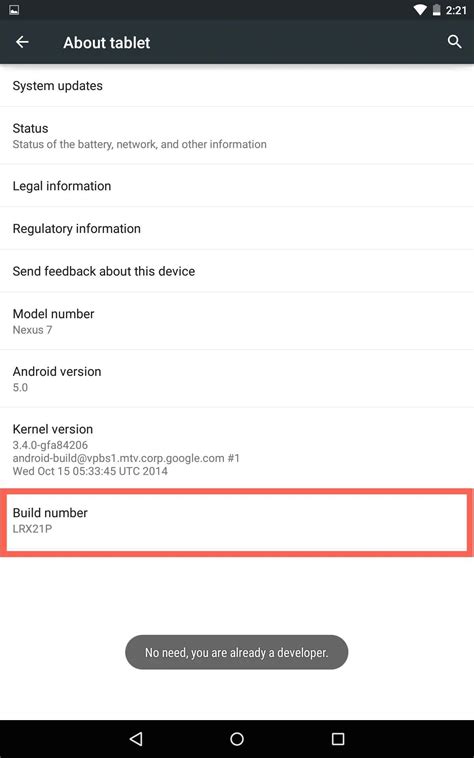 Quick Tip Access App Info Pages From Lollipops Recent Apps Menu