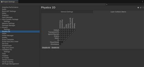 Unityのlayer設定と衝突判定（physics 2d） C Qiita