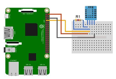Dht11 And Dht22 Sensors Measure Humidity And Temperature With Raspberry Pi Meccanismo Complesso