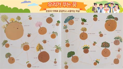 특수교사 수다샘의 4월 그림책 수업 흙이 꾸는 꿈 2 장애이해교육 연계 우리가 꾸는 꿈 통합학급 우리반 씨앗 지도 만들기 네이버 블로그