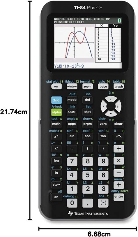 Texas Instruments Ti 84 Plus Ce Python Graphing Calculator 3 0 Mb Rom