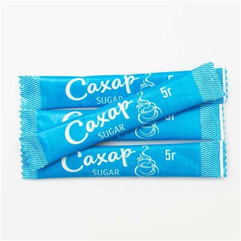 Порционный сахар в стиках с Вашим логотипом и без от ООО СахарОк