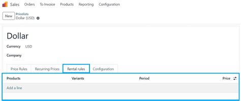 An Overview Of Pricelists In The Odoo 17 Sales App