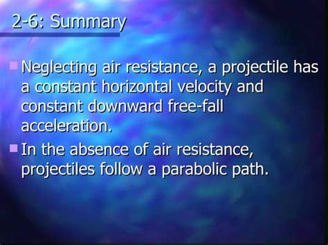 2 6 Projectile Motion Ppt 2 6 Projectile Motion Ppt