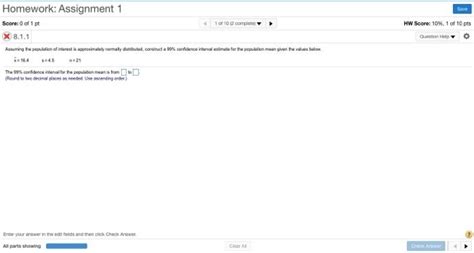 Solved Save Homework Assignment 1 Score 0 Of 1 Pt 10 Of