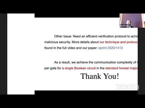 Free Video Multiparty Computation From Theiacr Class Central