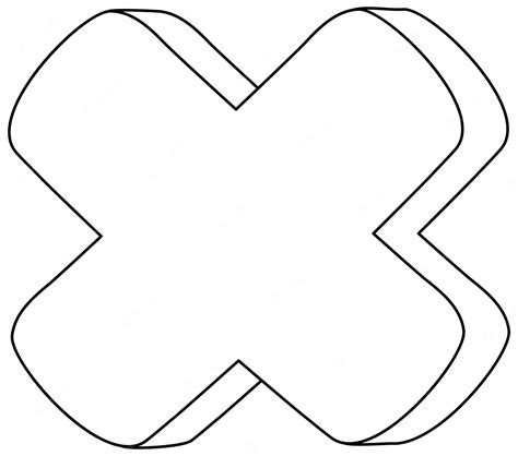 Premium Vector Mathematics Multiplication Symbol Doodle Outline For