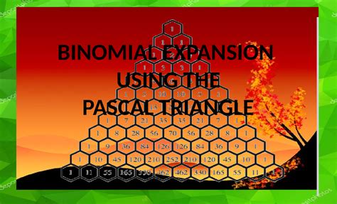 Binomial Expansion Using Pascal Triangle Binomial Expansion Using The