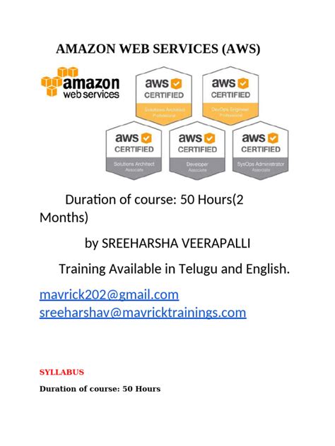 Amazon Web Services By Shree Harsha Pdf Amazon Web Services Computer Network