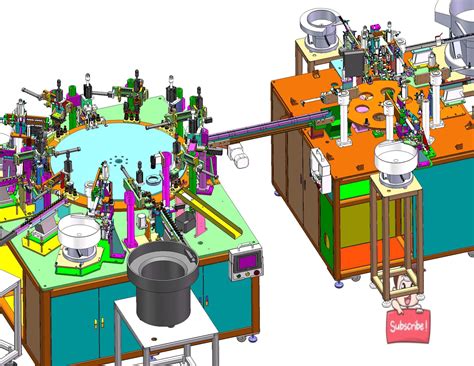 Industrial 3d Model Throttle Valve Assembly Machine Machine World Industrial 3d Model Throttle Valve Assembly Machine Machine World