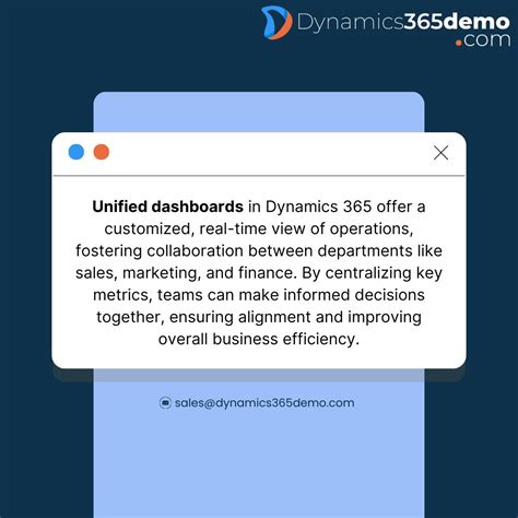 Dynamics365 Microsoftdynamics Unifieddashboard Businessefficiency Dynamics 365 Demo