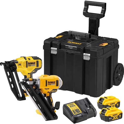Dewalt Dck264p2t 18v Xr Cordless Brushless Nail Gun Twin Pack Power