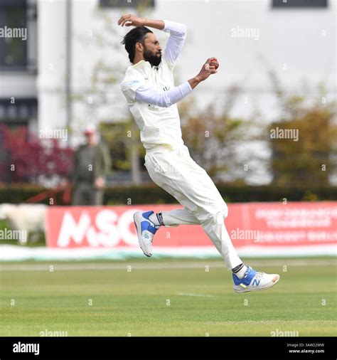 Canterbury England 19th Apr 2025 Kashif Ali During Day Two Of The