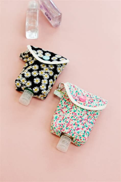 diy hand sanitizer holder see kate sew