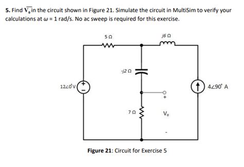 Solved Find V In The Circuit Shown In Figure Chegg Com
