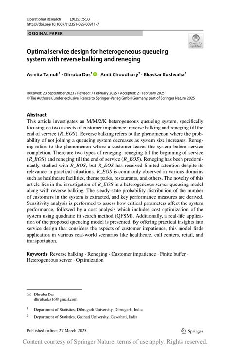 optimal service design for heterogeneous queueing system with reverse