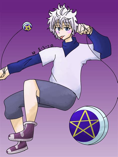 Killua With Yoyo At Alice Fisher Blog
