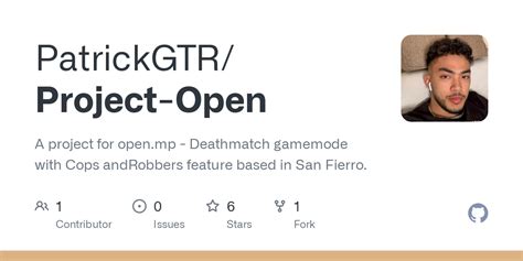 Github Patrickgtrproject Open A Project For Openmp Deathmatch Gamemode With Cops