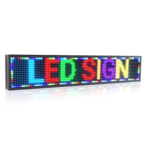 P10 Programmable Scrolling Led Sign Outdoor Digital Sign Display