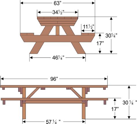 What Size Are State Park Picnic Tables At Mark Fletcher Blog