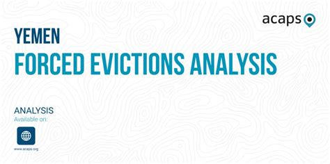 Acaps On Linkedin Yemen