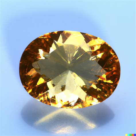 Golden Sapphire Gemstone And Jewelry