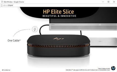 HP Elite Slice Modular Mini PC Can Be Powered By A Monitor NotebookCheck Net News