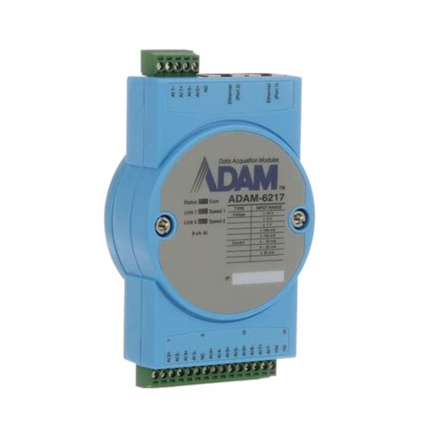 Advantech Adam 6217 B Remote Io Module 8 Analog Isolated Input