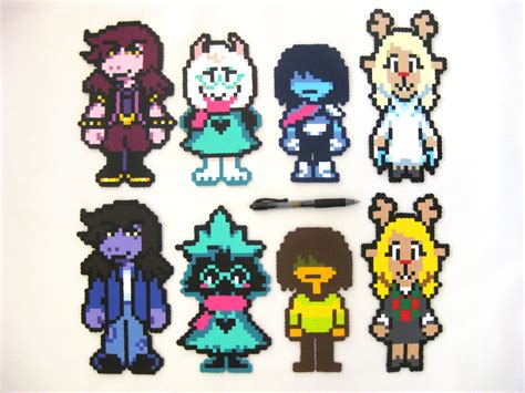 Deltarune Perler Pixel Art Etsy Hong Kong