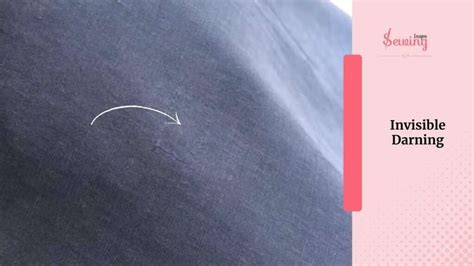 Invisible Darning Stitch How To Use To Fix Holes