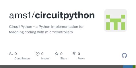 Github Ams1circuitpython Circuitpython A Python Implementation For Teaching Coding With