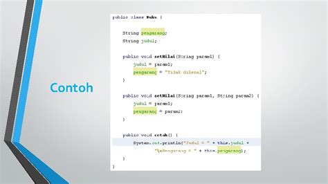MATERI IV OOP Object Oriented Programming Chapter II