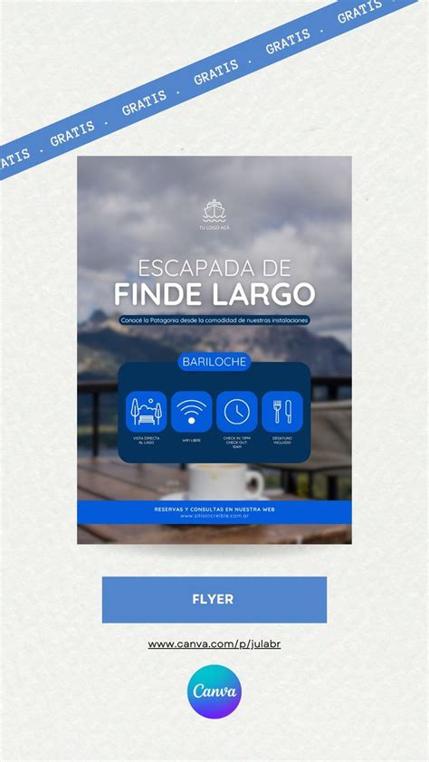 Plantilla Gratis Y Editable En Canva Aviso Con Promocion Agencia De