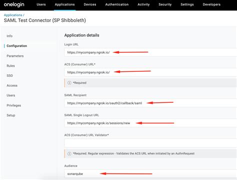 sonarqube and saml authentication with onelogin guides sonar community