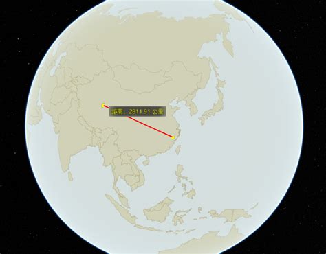 cesium 空间量算——距离量算 cesium计算两点之间的距离 csdn博客