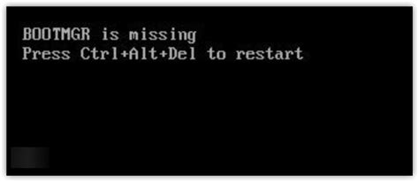 How To Fix The “bootmgr Is Missing” Error In Windows