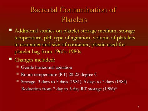 Bacterial Detection Of Platelets Ppt