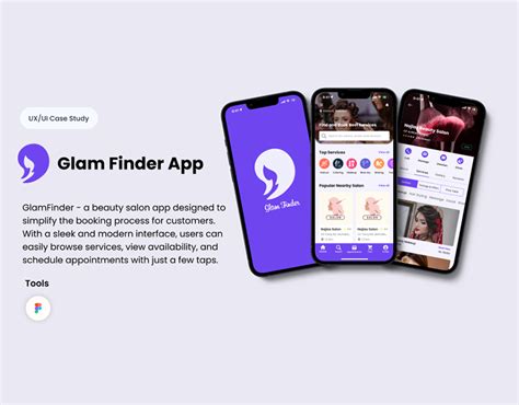 Glam Finder App Behance