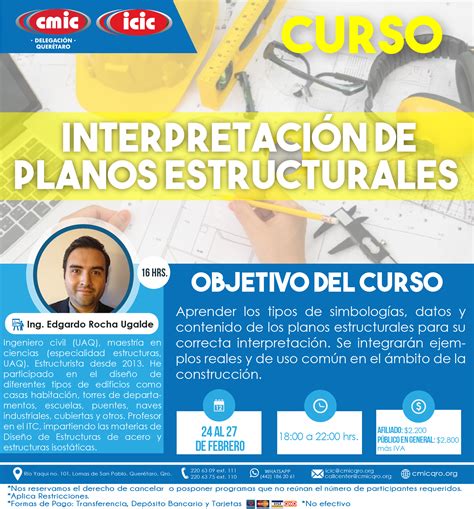 Interpretacion De Planos Estructurales Cámara Mexicana De La